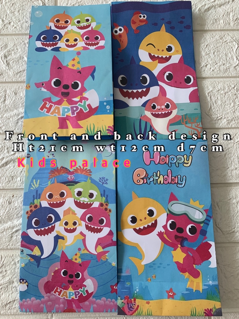 sg seller!! pinkfong babyshark/paw patrol party birthday paper goodie ...