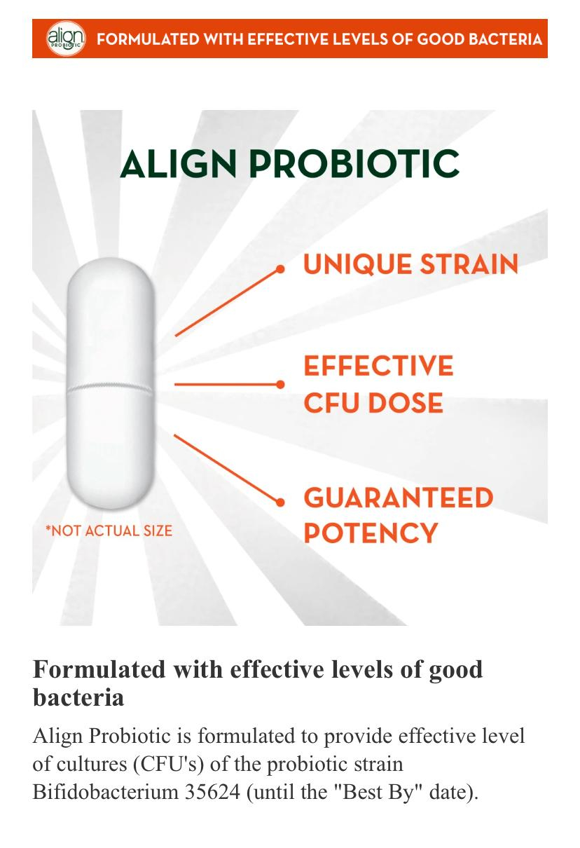 align Daily Probiotic Supplement, 84 Capsules(Exp:01/2028) | Shopee ...