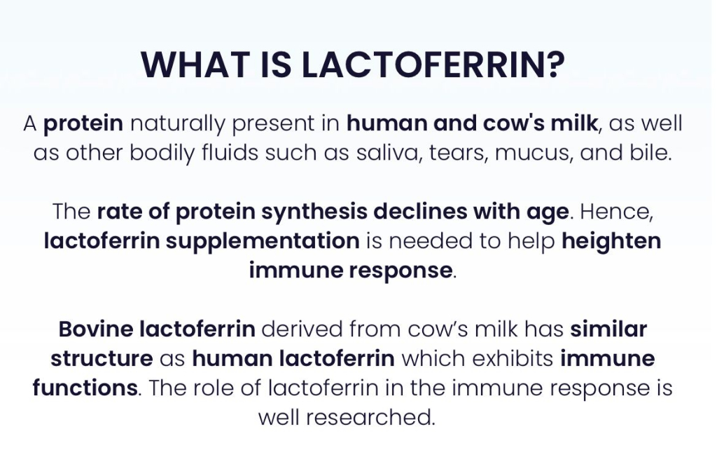 US Clinicals StrongImmune Lactoferrin 20s | Immune Support | Probiotic ...