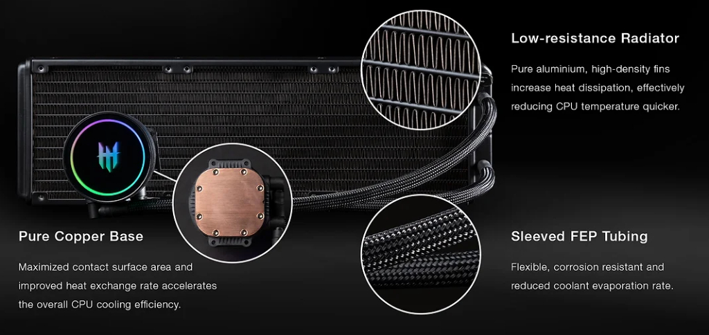 TECWARE Mirage 120 / 240 / 360mm RGB AIO Liquid Cooler with OMNI ARGB ...