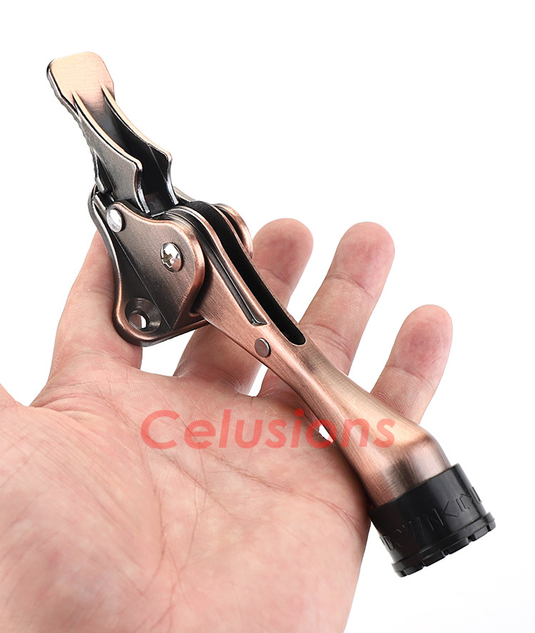 【SG Stock】 ️Step-On Foot Operated Door Stopper ️ Spring Loaded ...