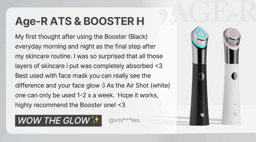 [medicube official] Age-R ATS Air Shot | Shopee Singapore