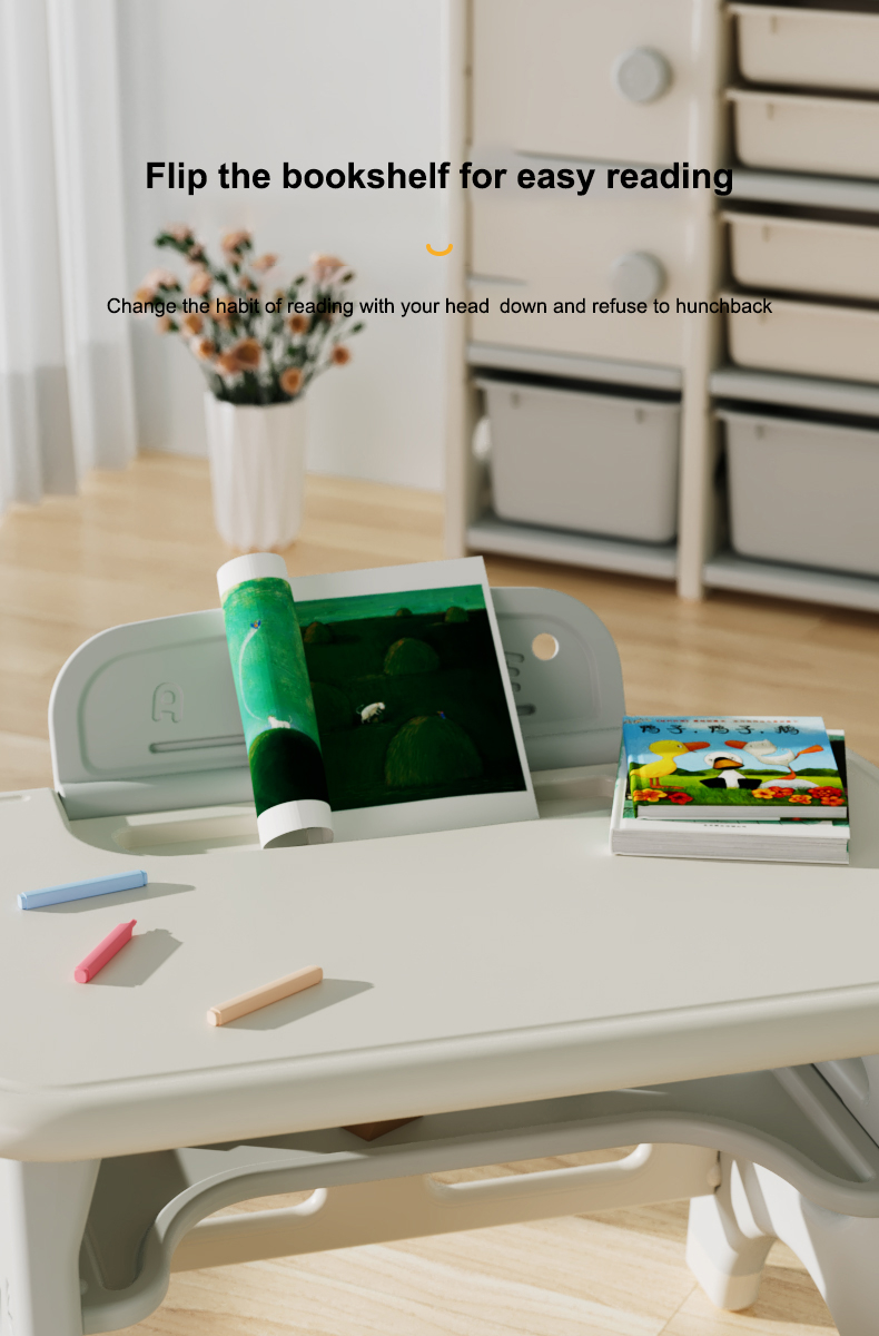 SG STOCK - Kids Children Educational Learning Writing Study Table Set ...