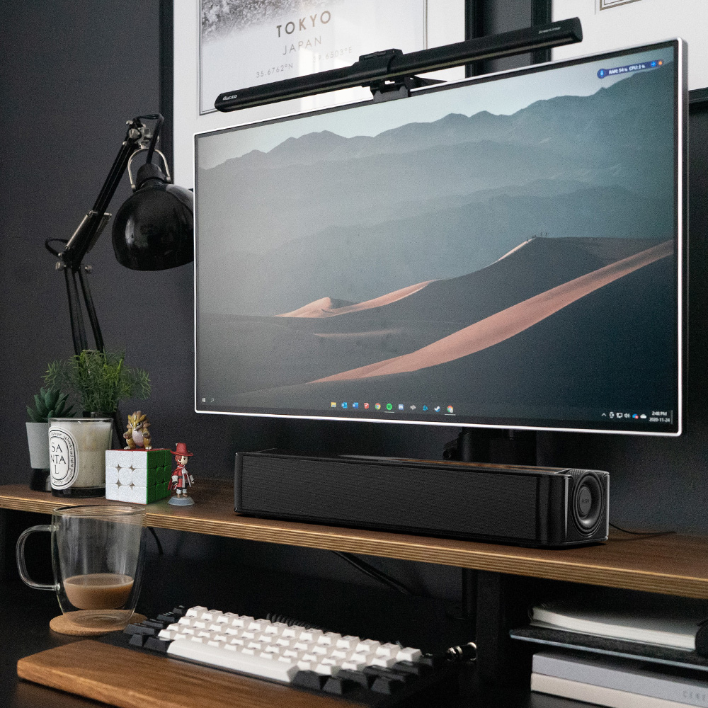 Creative Stage SE - Under-monitor Soundbar with Bluetooth 5.3 and USB ...