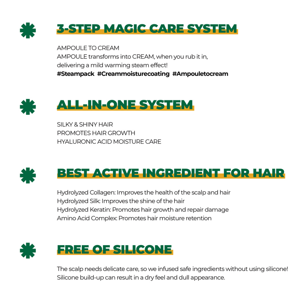 (JULIOLY OFFICIAL STORE) Silk Keratin Repair Treatment for Scalp and ...