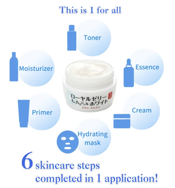 OZIO Royal Jelly Gel White Gel 75g (Whitening, 100% Authentic) | Shopee ...