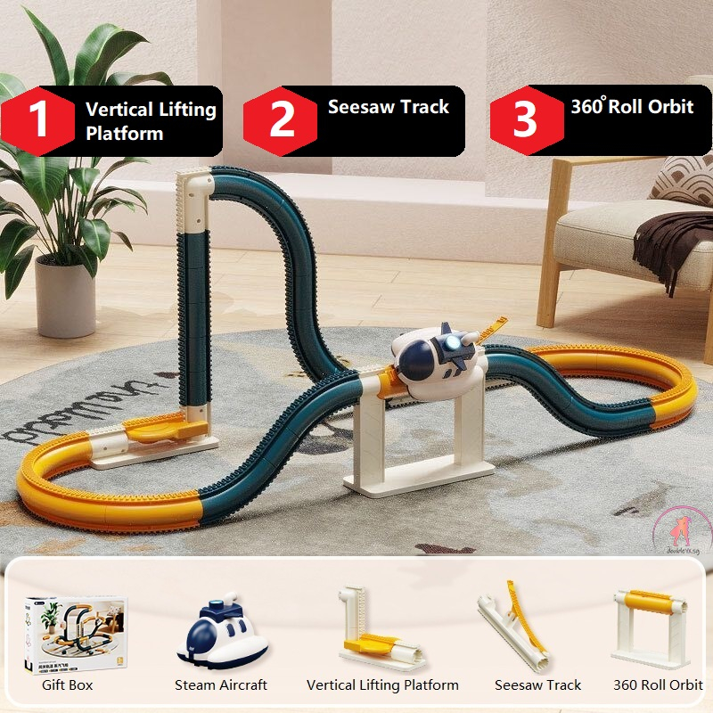 NEW Arrival {Sgp Seller} Slot Toys Steam Craft Adventure Race Track ...