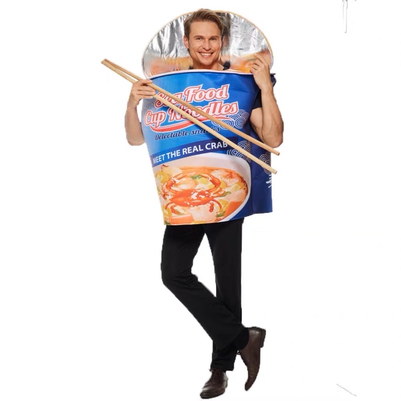 [SG Seller] Adults Cup Noodles Costume Cosplay Food Theme Party Funny ...