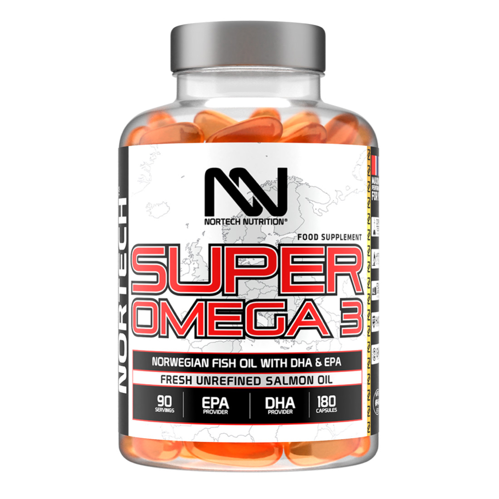 Halal SUPER OMEGA 3 Norwegian Atlantic Salmon Fish Oil with DHA & EPA ...