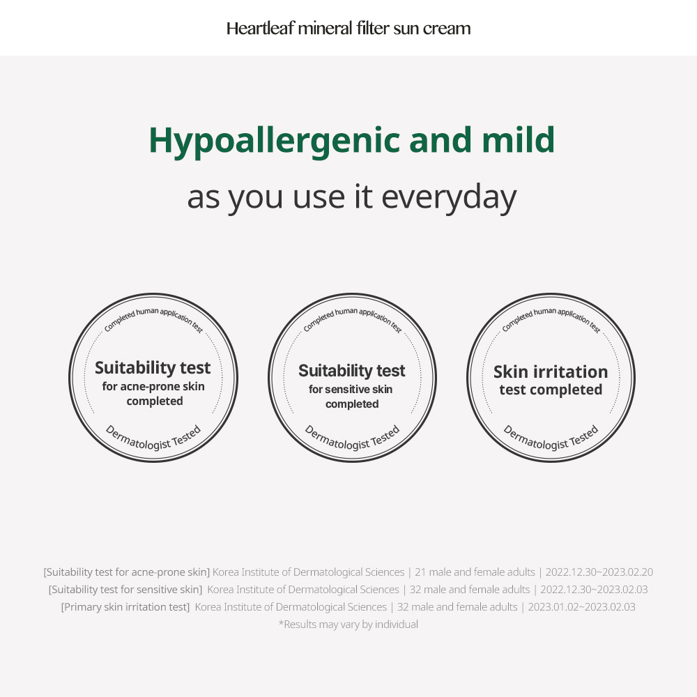 [GOODAL] Heartleaf (Houttuynia Cordata) Calming Mineral Filter Sun ...