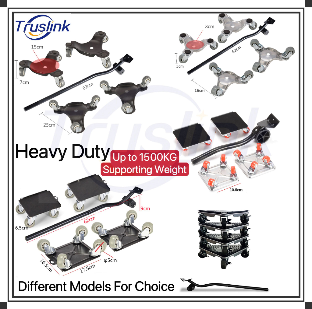 Heavy Duty Sets Metal Furniture Lifter Mover Tools Carrying Glider Tool ...