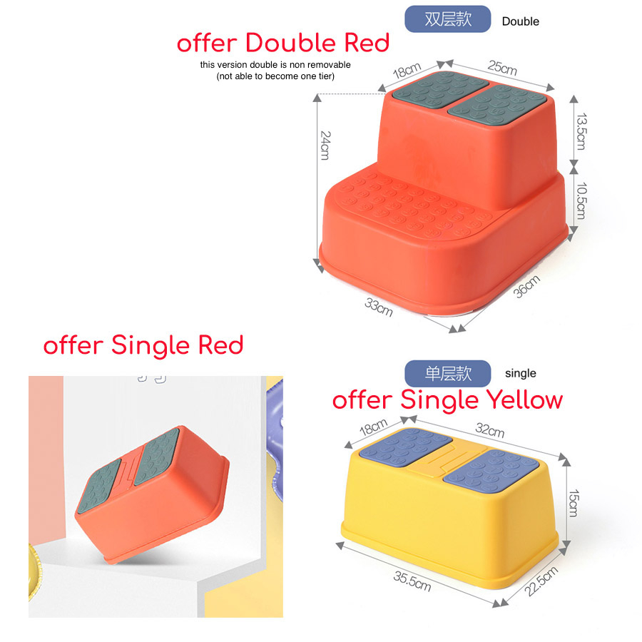Easyhome.sg Children Step Stool / Kids Mini Ladder Toilet Bathroom Step ...