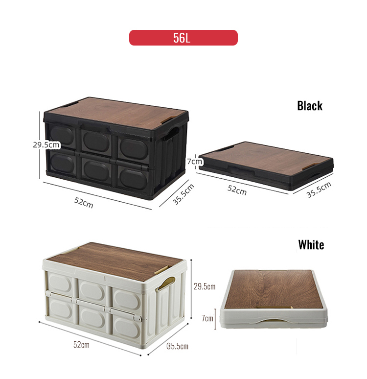 🇸🇬【56L】Camping Foldable Box / Cooling Picnic Box / Foldable multi ...