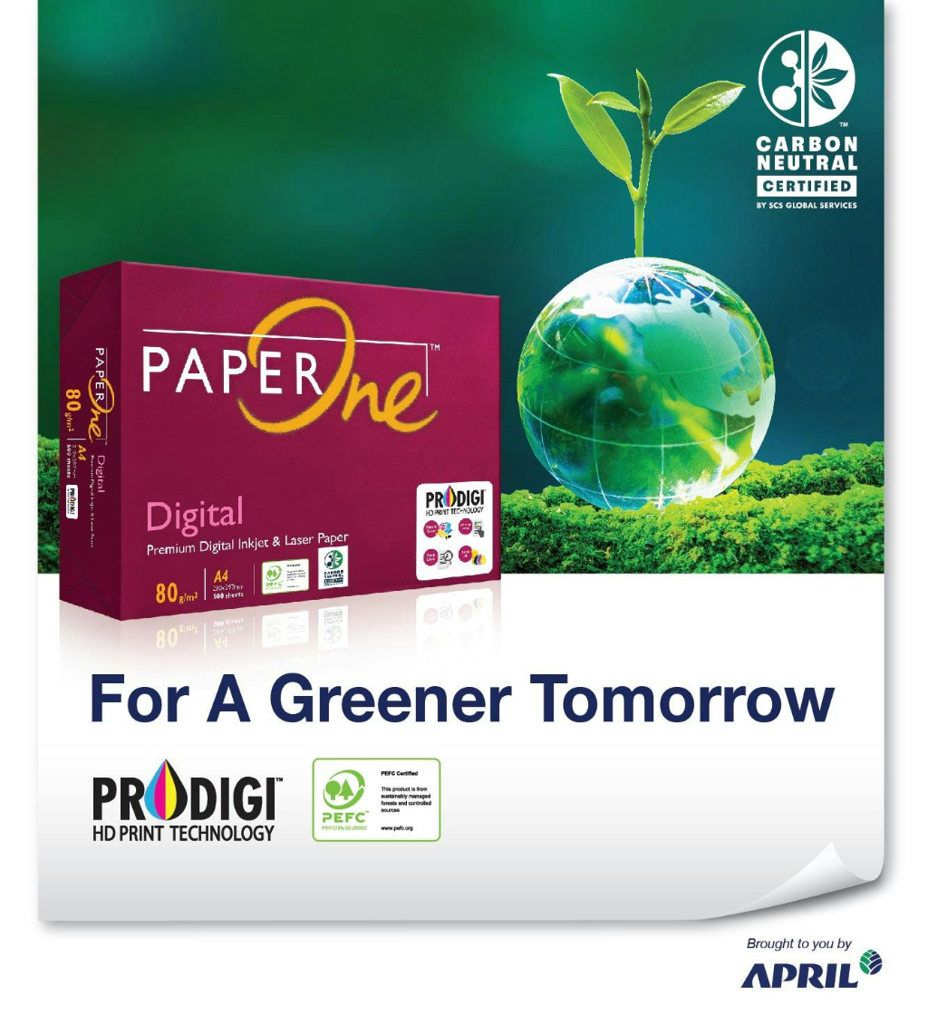 PaperOne™ Digital Premium Quality 85gsm / 80gsm Carbon Neutral Copy ...