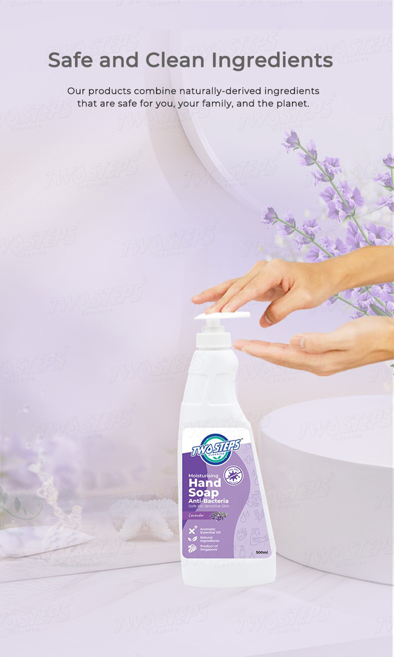 Two Steps Cleaning Hand Soap 5 Litre Eco Refill - Lavender | Shopee ...
