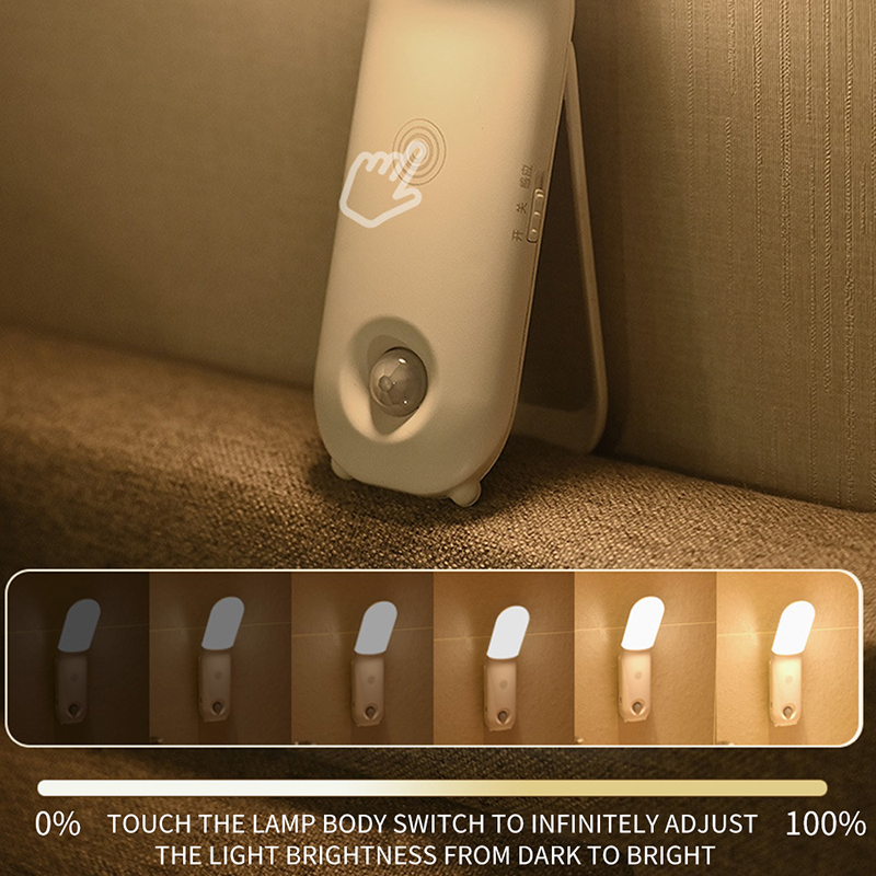 【SG】Led Induction Night Light Human Body Induction Lamp Motion Sensor ...