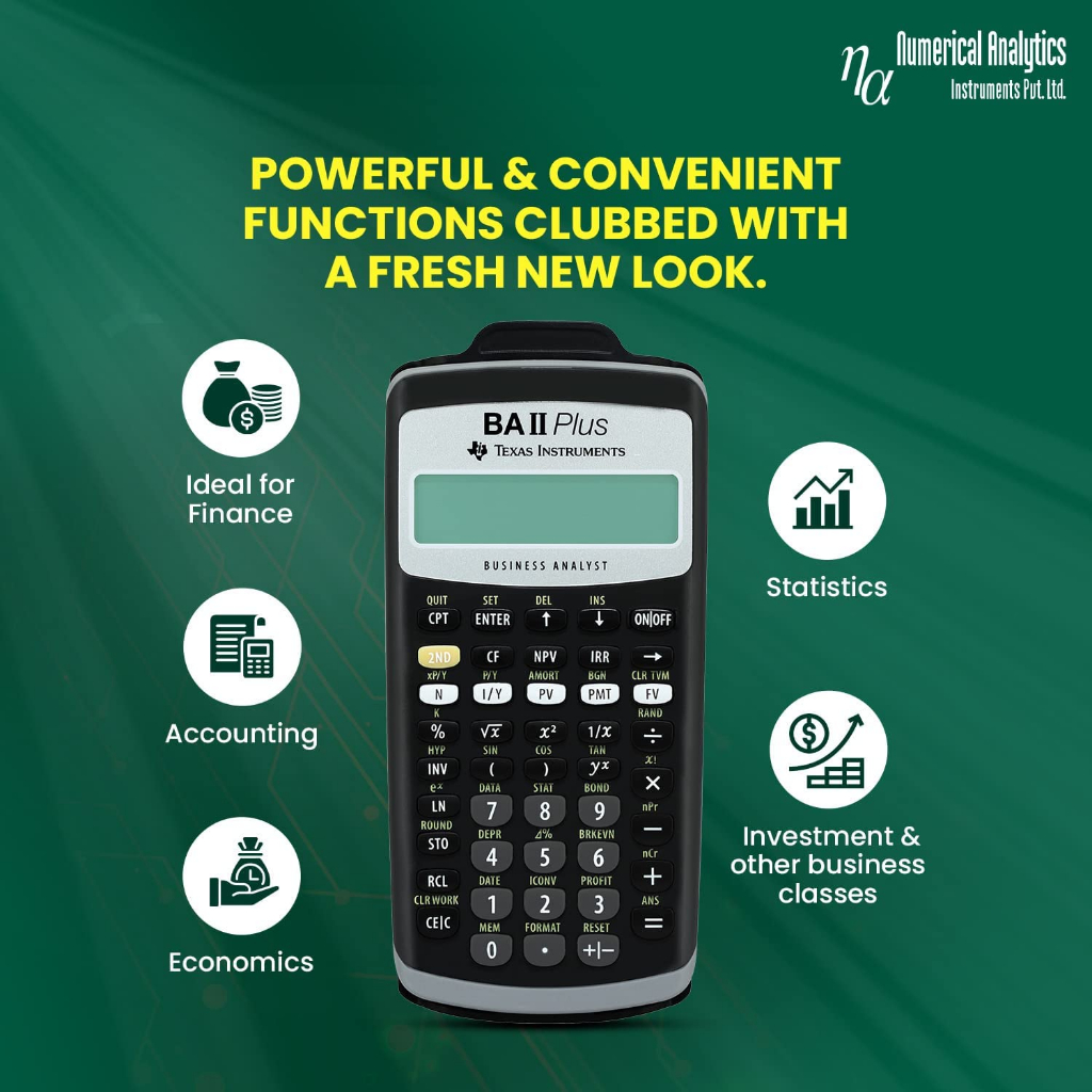 Texas Instruments BA II Plus - Financial Calculator | Shopee Singapore
