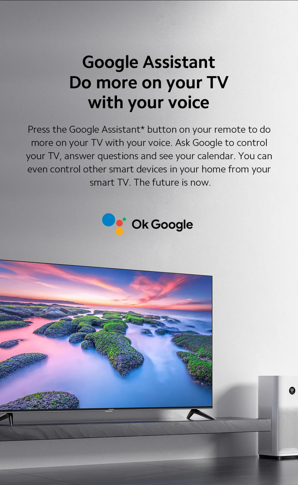 Xiaomi 58-Inch A2 Smart Android TV with MITV+ Netflix Google Playstore ...