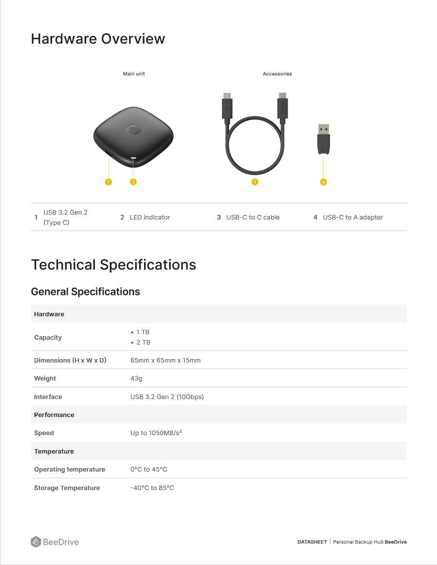 [Synology Official] BeeDrive Personal Backup Hub - Local 3-years ...