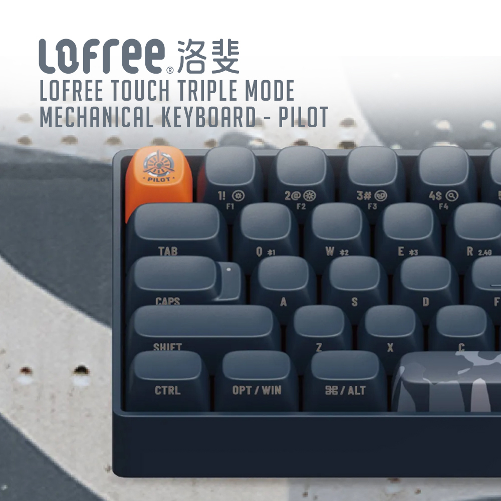 Lofree Touch Pilot Triple Mode Connection Mechanical Keyboard | 1 Year ...