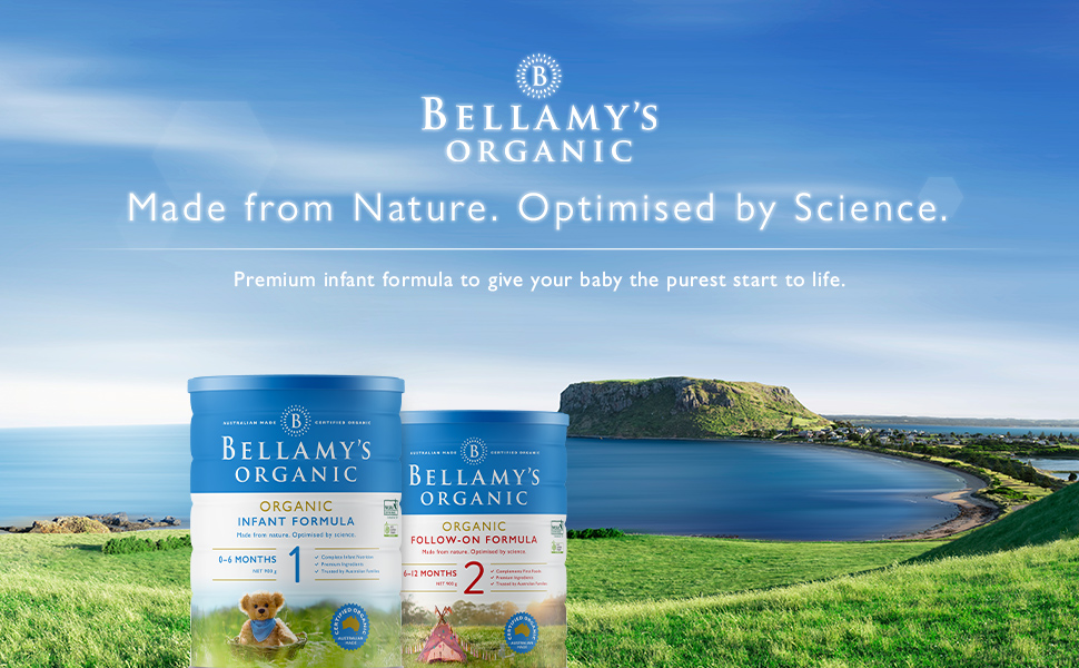 Bellamy's Organic Step 1 Infant Formula 900g (0-6 Months) | Bellamy's ...