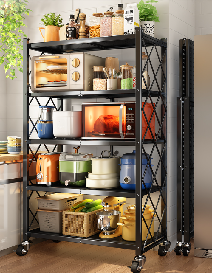 【READY SOTCK】No installation Home Folding storage rack | Shopee Singapore