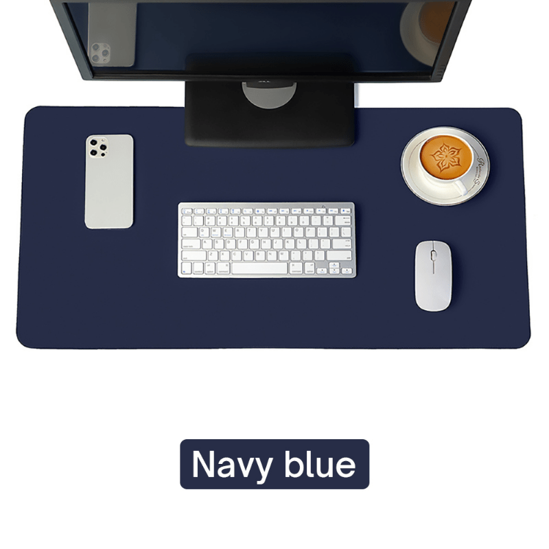 SG PU Waterproof Suede Base Large Mouse Pad Desktop Table Mat Keyboard ...