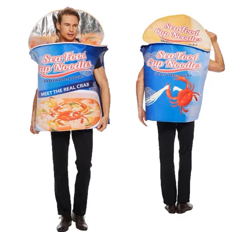 [SG Seller] Adults Cup Noodles Costume Cosplay Food Theme Party Funny ...