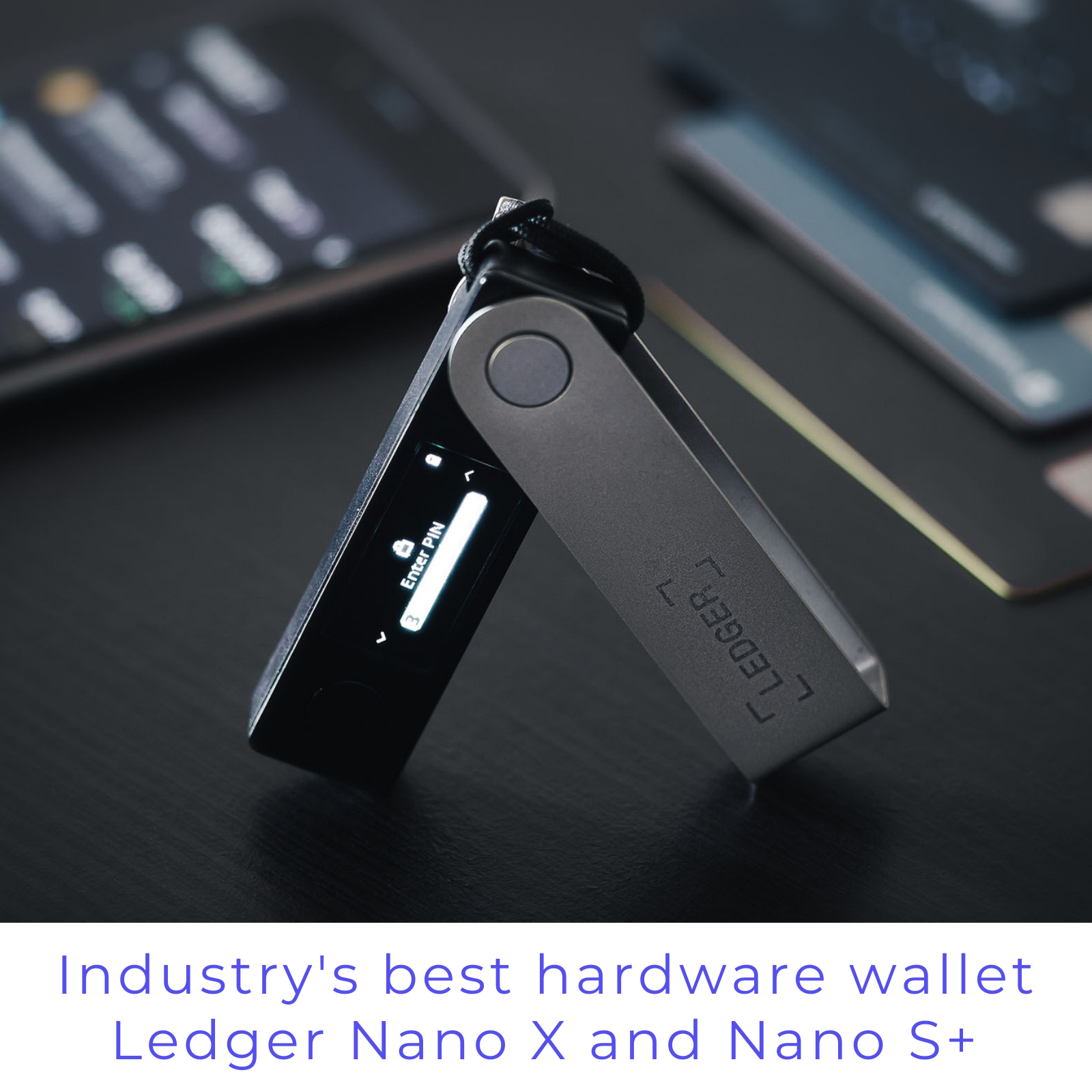 GeekBite Authentic Ledger Nano X, Nano S+ and S Cryptocurrency Hardware ...