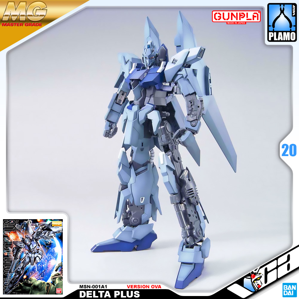 ⭐️ BANDAI GUNPLA MASTER GRADE MG 1/100 DELTA PLUS PLASTIC MODEL KIT TOY ...