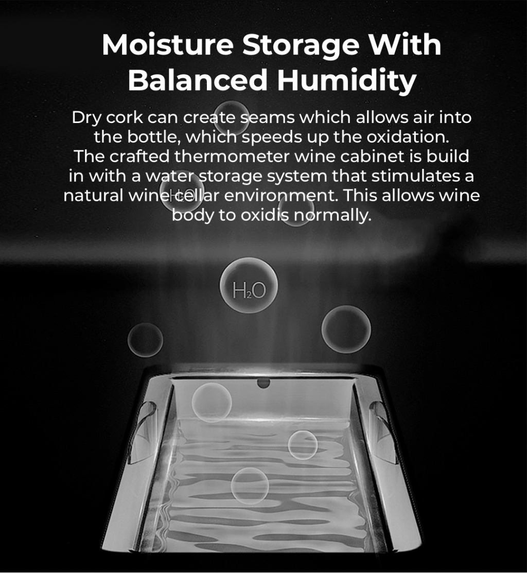 Renmaz Mini Constant Temperature Wine Cooler [2 Models, 360° Cooling ...