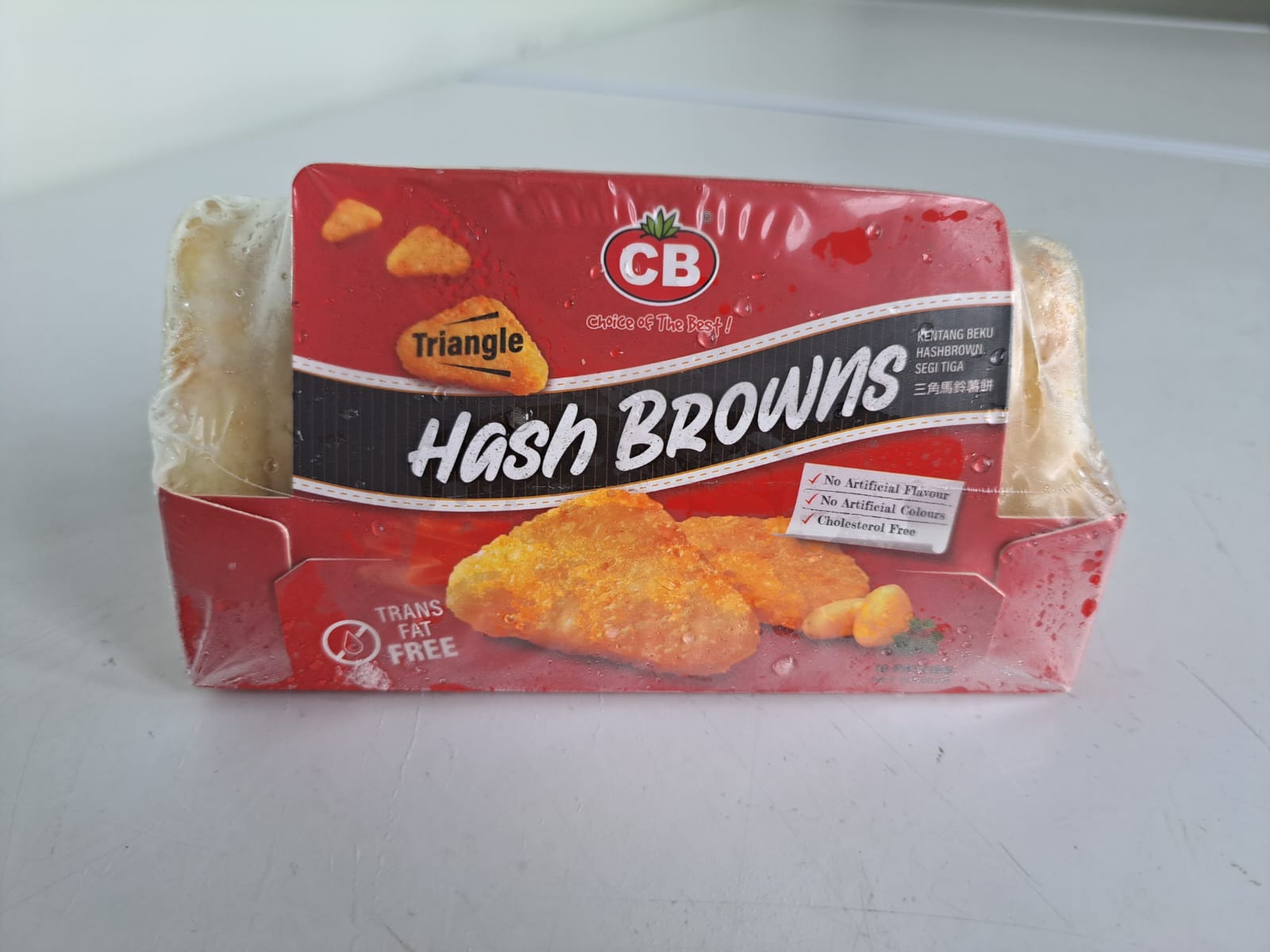 [Tastco Mart] Triangle Hash Brown Patties - 10pcs/pack | Shopee Singapore