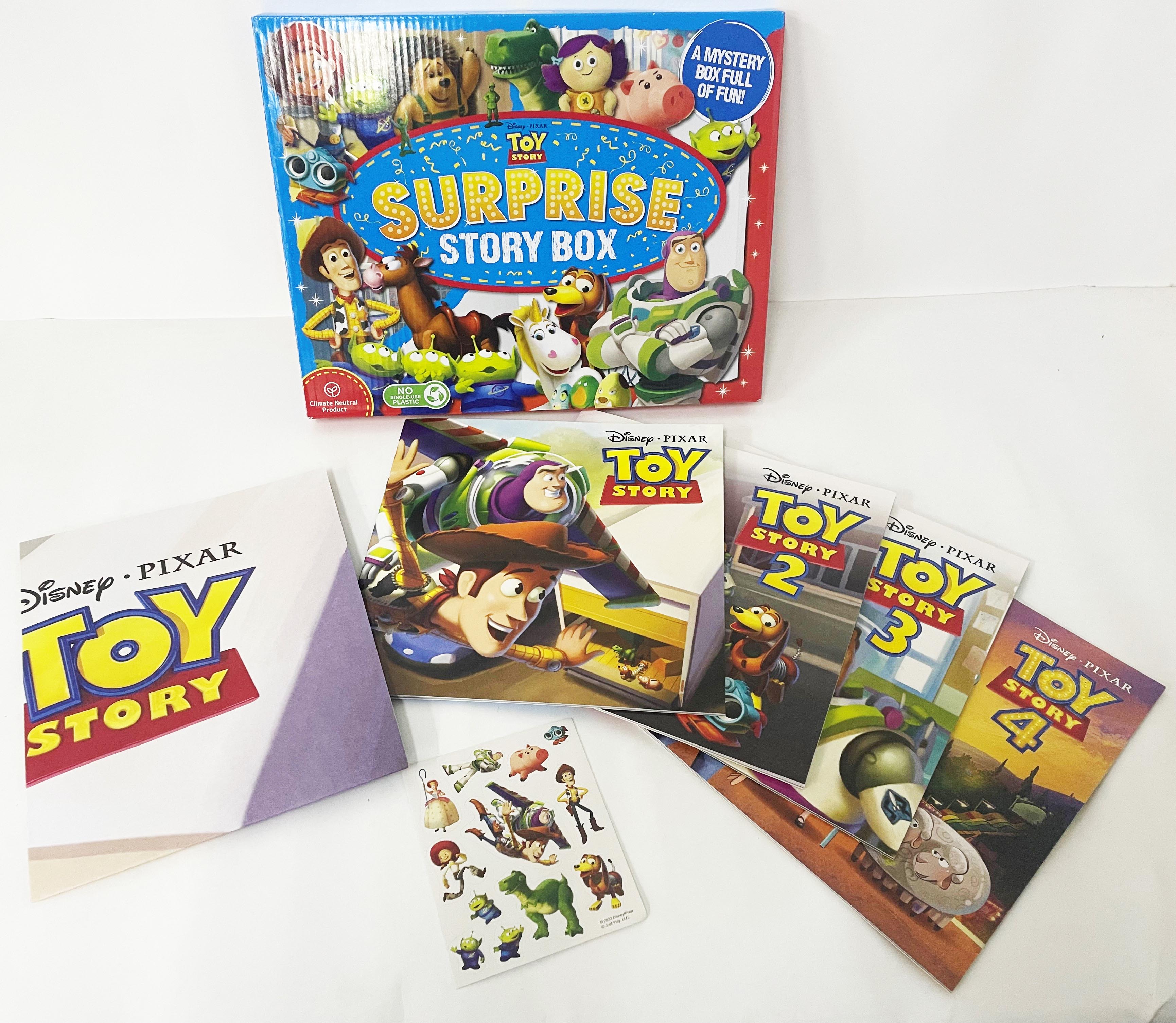 Disney Toy Story Surprise Story Book Gift Set With 4 Books Stickers ...