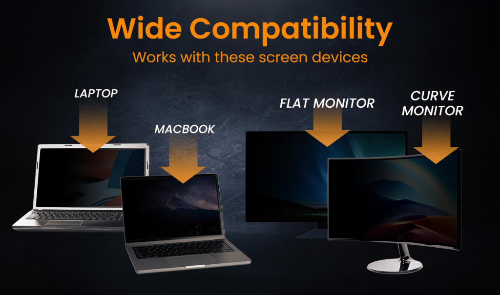 [SG LOCAL] Tecgear 13.3 14 15.6 inch Laptop Privacy Screen Filter For ...