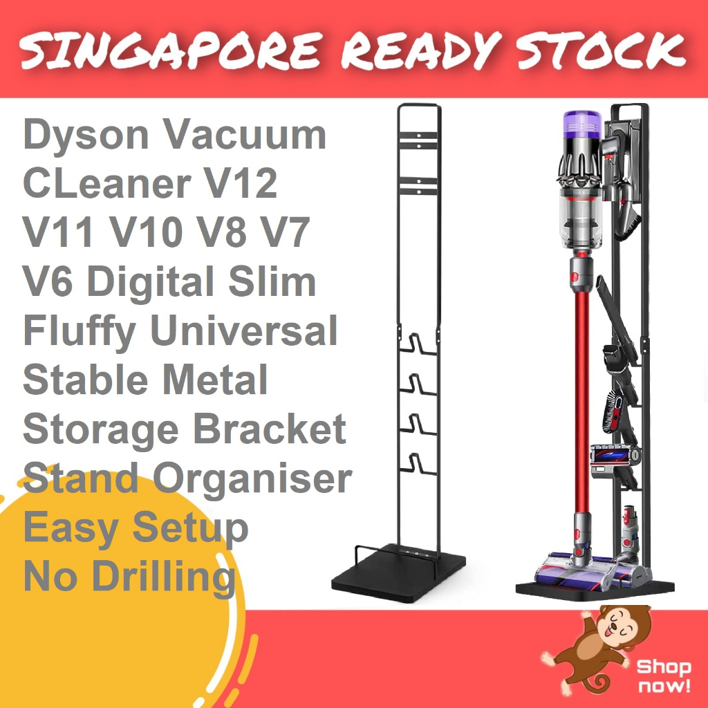 Dyson Vacuum Cleaner Storage Rack Stand Organizer Holder Cordless V12 ...