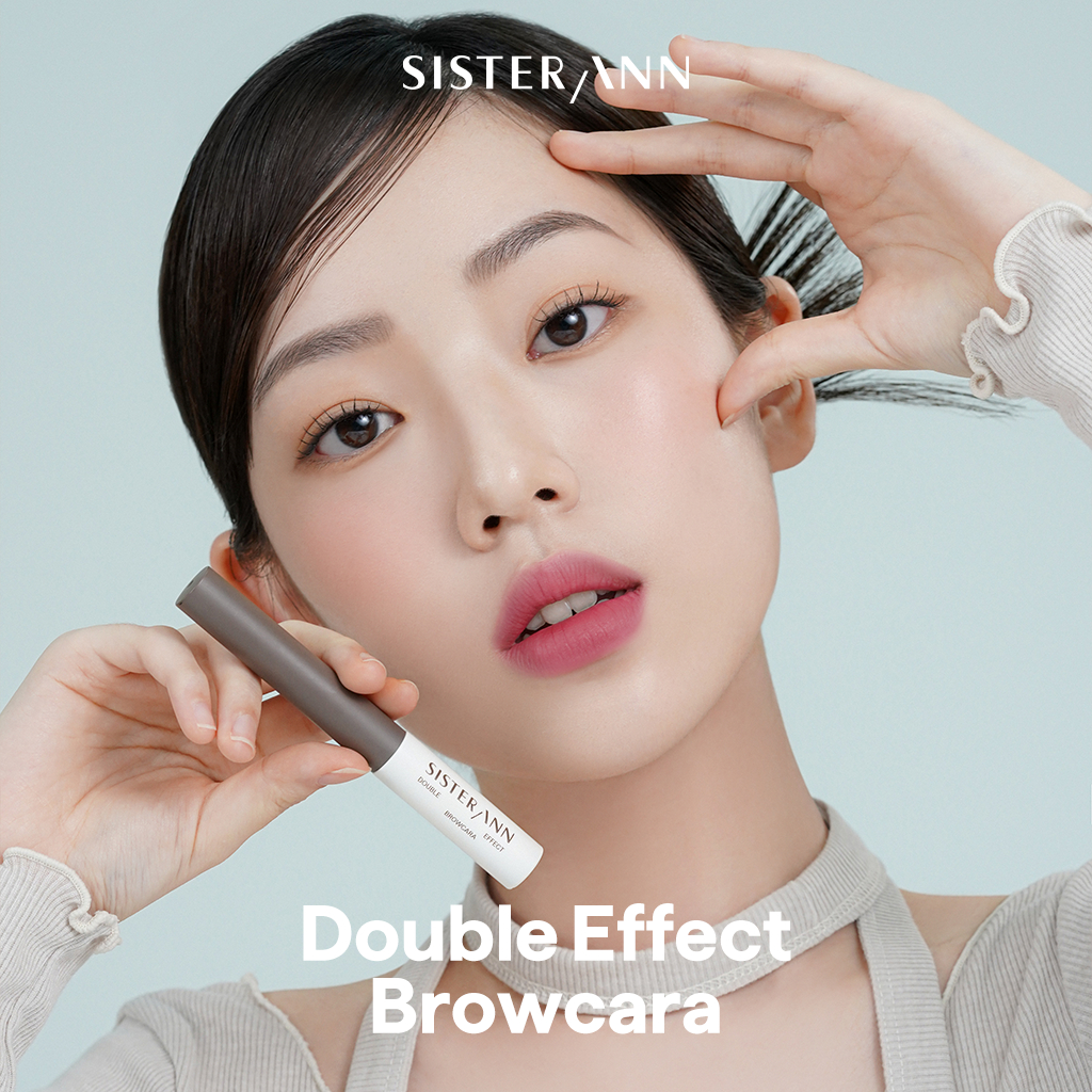 [SISTER ANN] Double Effect Browcara (3 colors) Waterproof Smudgeproof ...