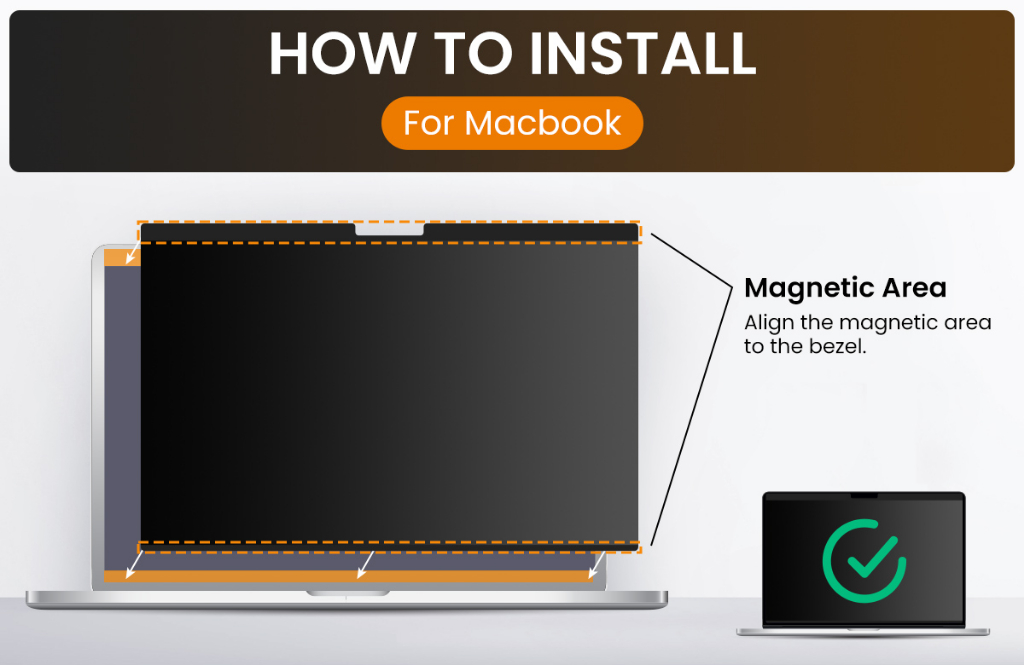 [SG LOCAL] Tecgear 13.3 14 15.6 inch Laptop Privacy Screen Filter For ...