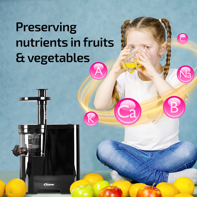 PowerPac Juice Extractor Slow Juicer Cold Press Juicer (PP3407 ...