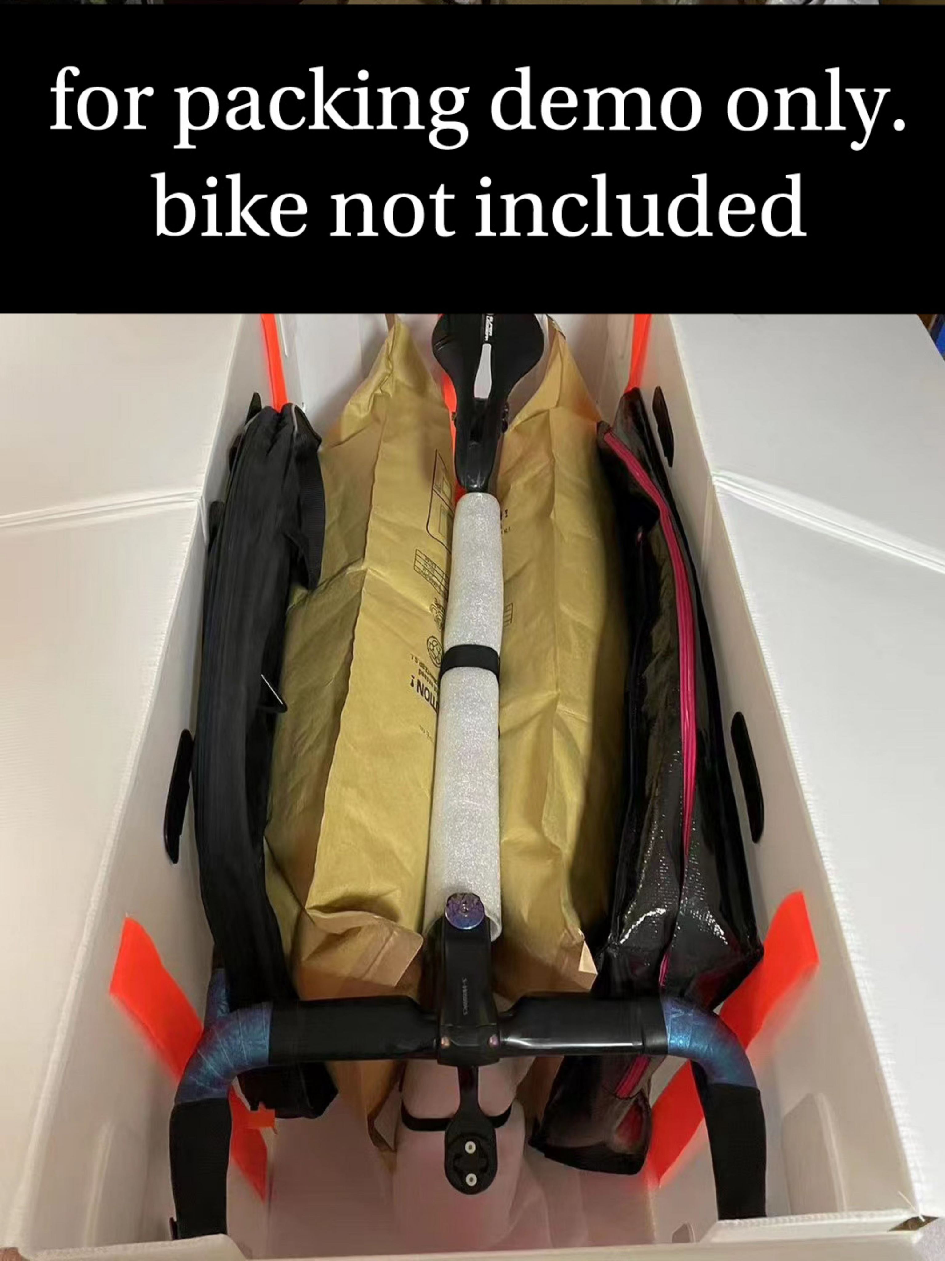 Ridenow Bike Bicycle Box with Stand for Travelling Foldable Box with 4 ...