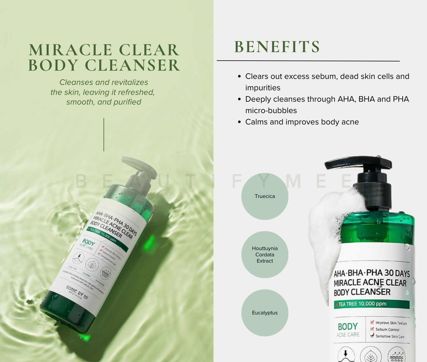 SOMEBYMI (Miracle Blackhead Bubble Cleanser, Acne Clear Foam, Body ...