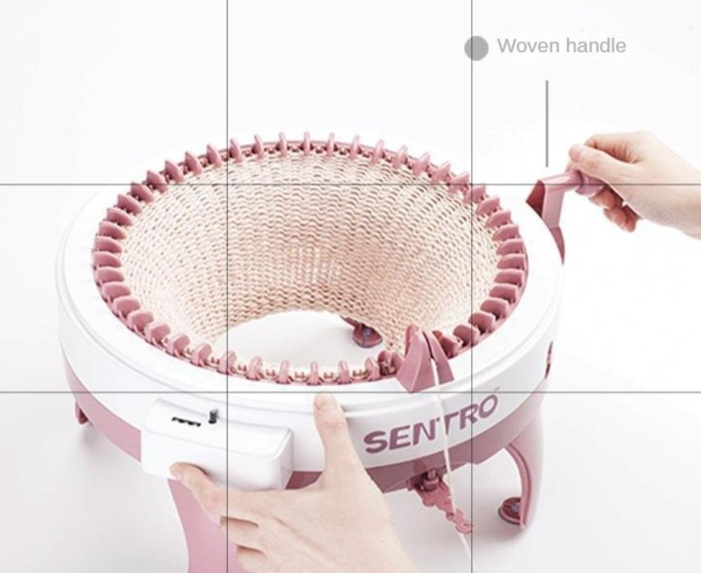 48 Pins Knitting Machine Smart Weaving Loom Round Knitting Machines ...