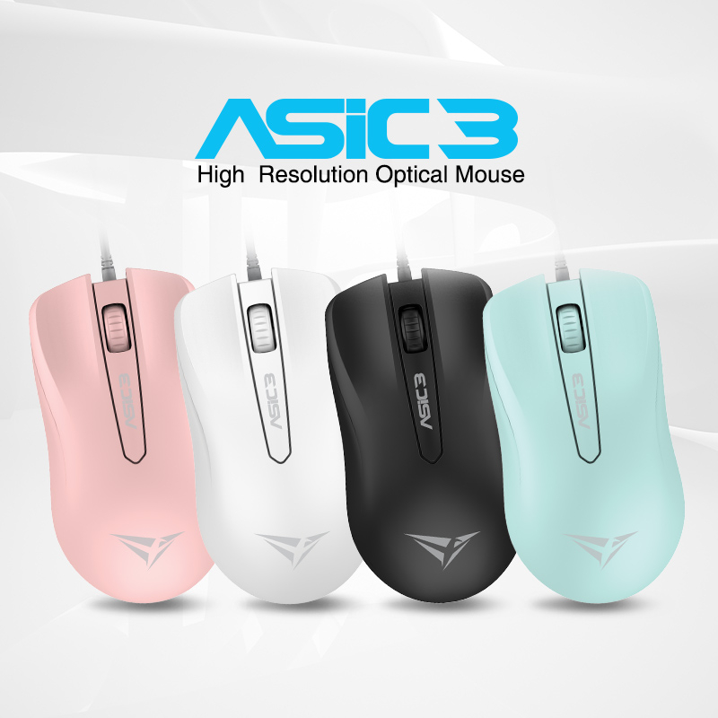 Alcatroz Asic 3 Wired USB Mouse 1600 CPI | Ergonomic Design with High ...