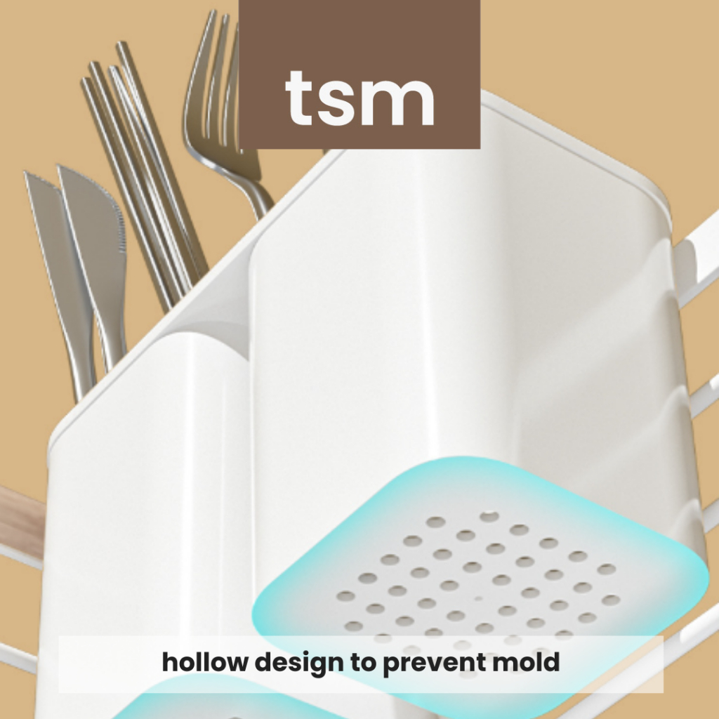 TSM Japanese Single Dish Rack Organizer | Minimalist Space Saving ...