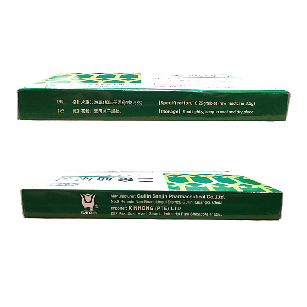 Sanjin Anti-Urinary Tract Infection 36 Tablets 三金通尿灵 | Urination ...