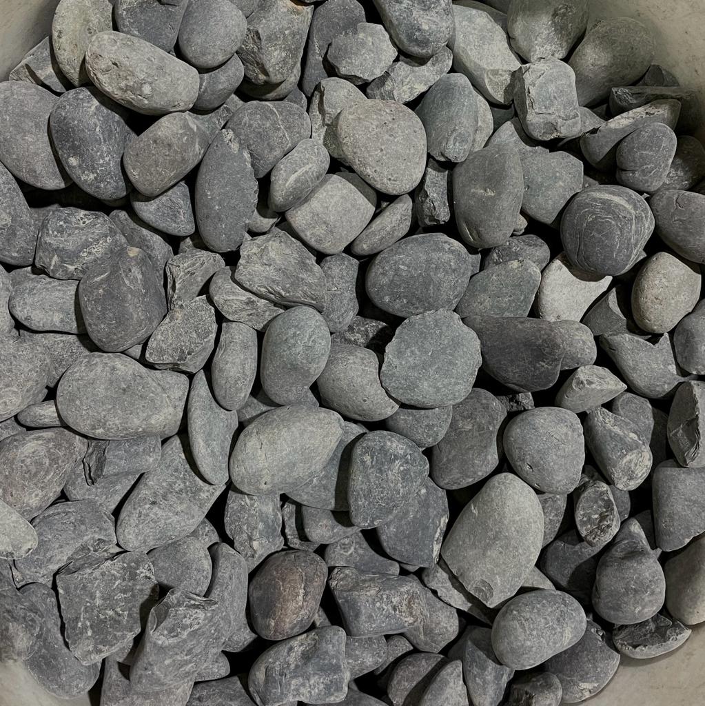 Dark Grey Pebble Size 20-100mm x 4.5kg | Shopee Singapore