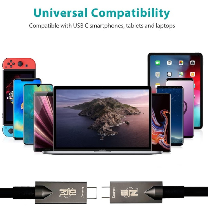 ATZ (3m to 15m) USB 3.2 Gen 2 USB C to USB C AOC FULL Function (Video ...