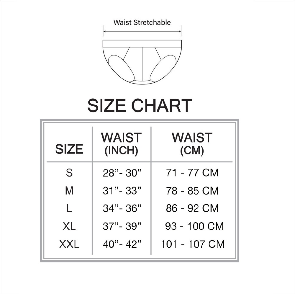 Crocodile 5 piece pack Mini Briefs | 92% Superfine Microfiber 8 % ...
