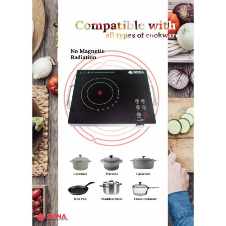 Sona SIC3302 Multi-Function Infrared Cooker Ceramic Plate (Free ...