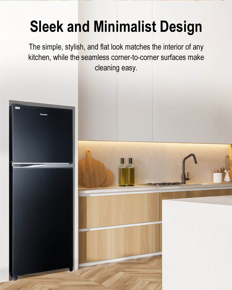 Panasonic 405L 2 Doors Refrigerator with Jumbo Freezer NR-TX461CPKS [CV ...