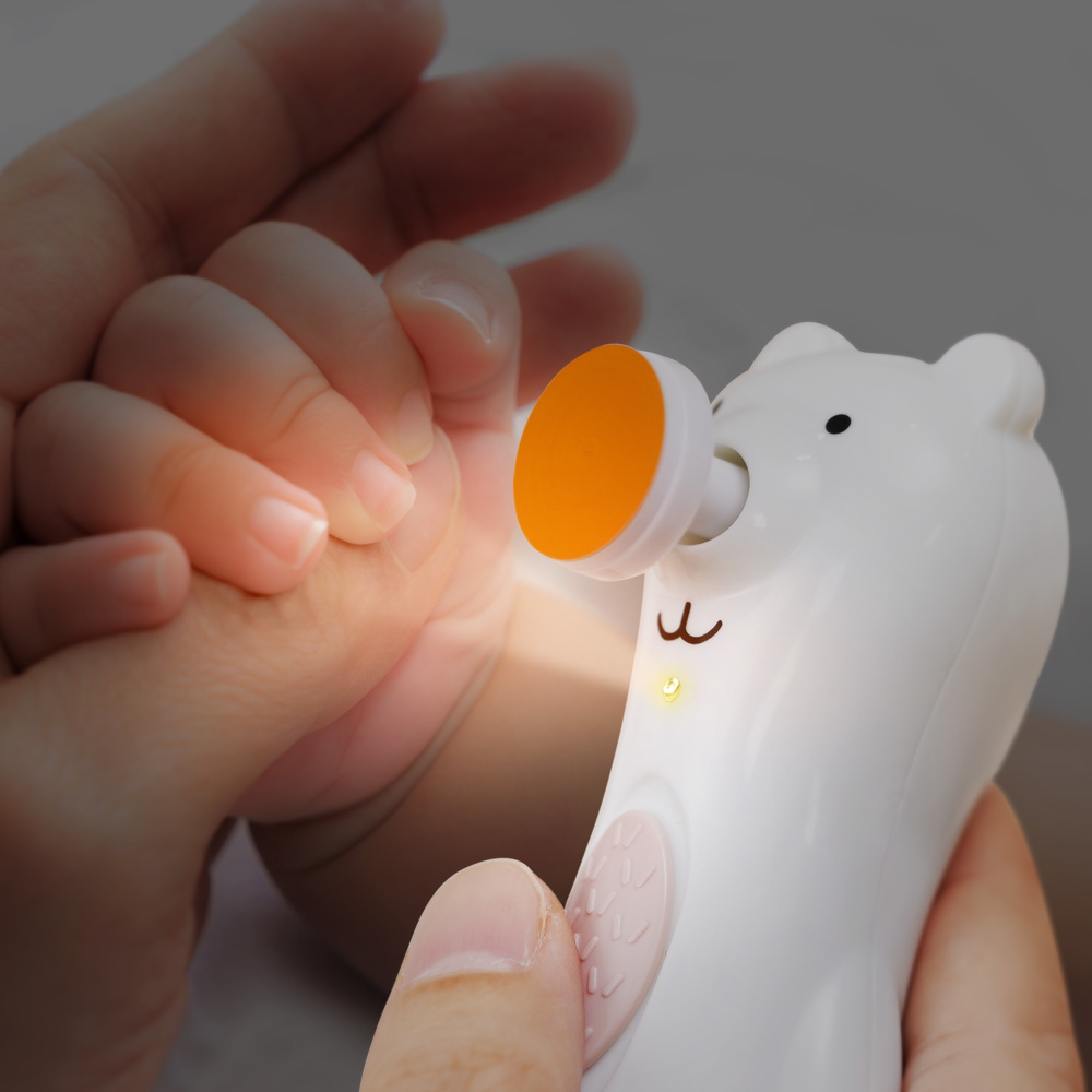 Haakaa Happii Bear Nail Care Set (RECHARGABLE) | Shopee Singapore